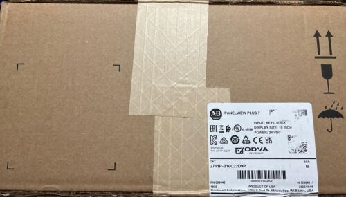 Allen Bradley 2711P-B10C22D9P PanelView Plus 7 Terminal 10-in ...