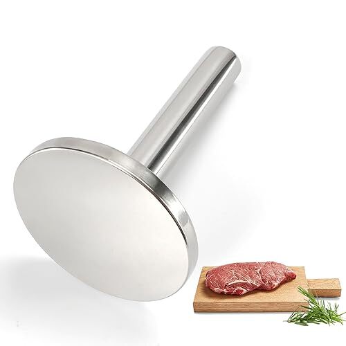 Meat Tenderizer Hammer Meat Pounder Flattener Stainless Steel Kitchen ...