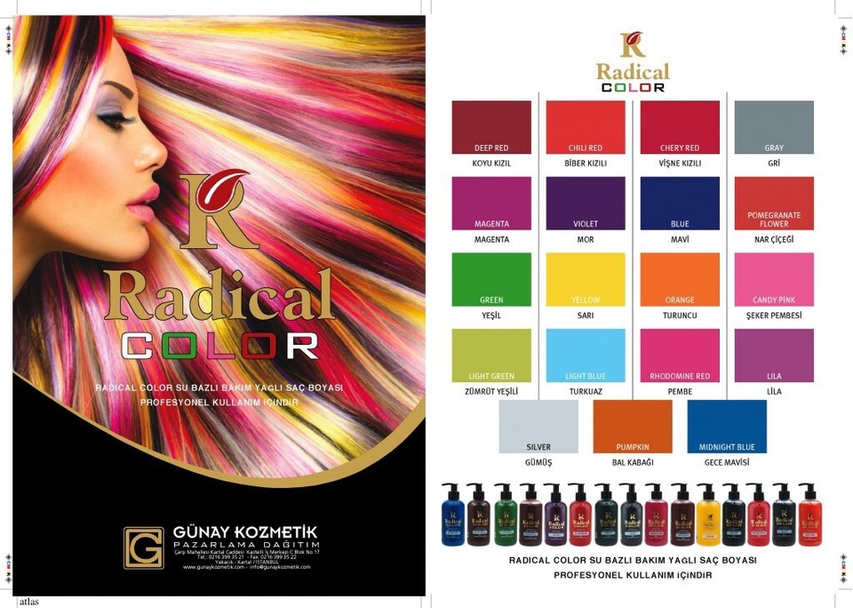 Radical Colour - Direct & Hair Colour & Semi Permanent Hair Dye ...