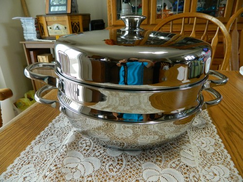 Wolfgang Puck Bistro Elite 6 Piece 11" Versa Pan Multi-Cooker S.S. Set ...
