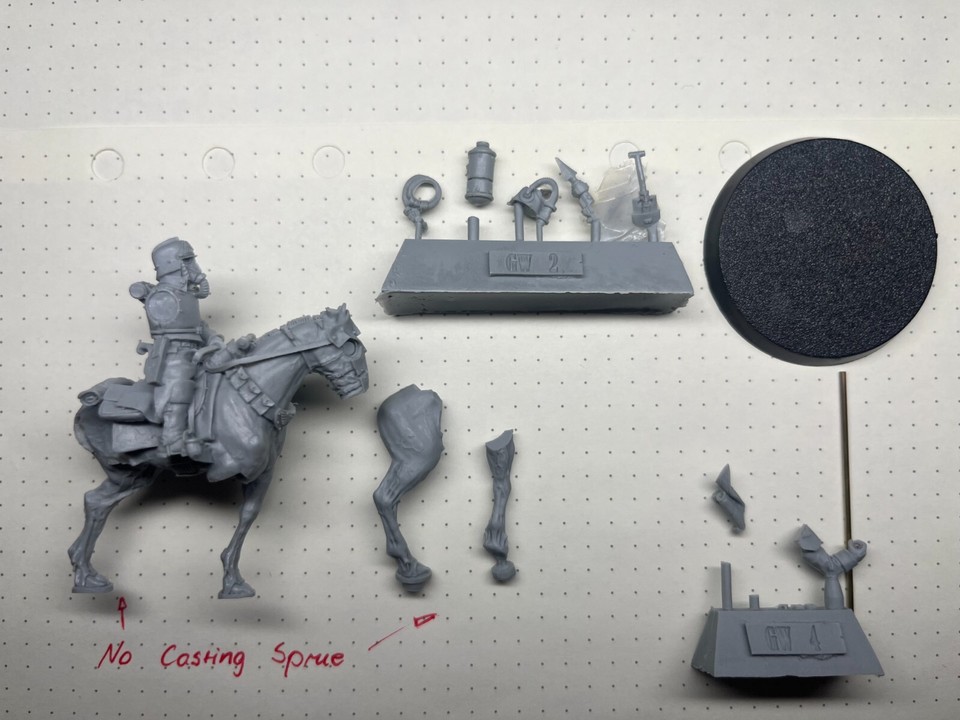 Warhammer 40k Death Korps Of Krieg Death Rider OOP Forge World | eBay