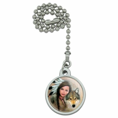 Spirit of the Wolf Native American Ceiling Fan and Light Pull Chain | eBay