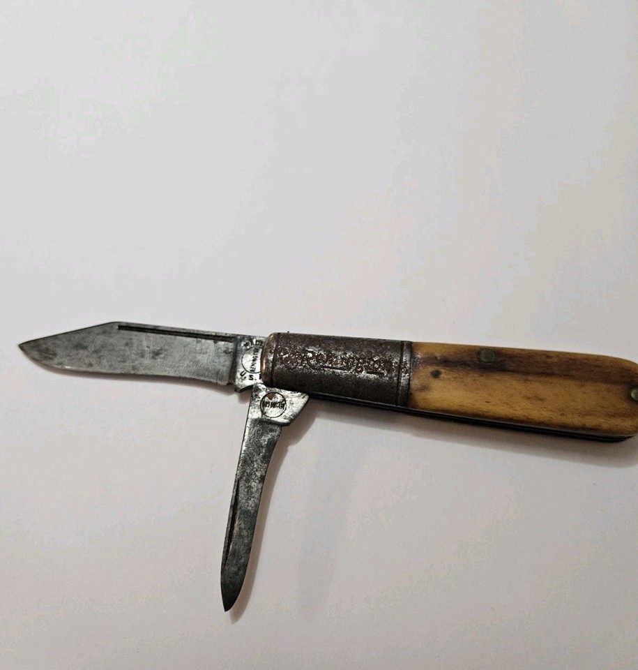 Vintage Remington Barlow Smooth Bone RB44 Knife | eBay