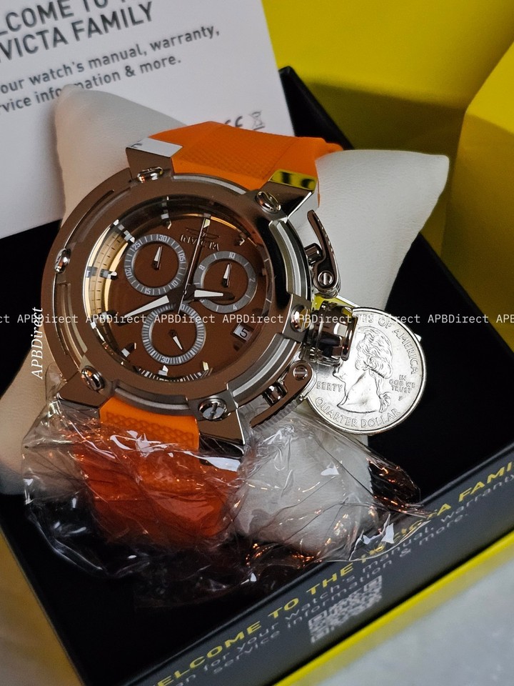 Invicta X-WING - Swiss ETA G10.212 Coalition Forces MIRRORED Dial mens ...