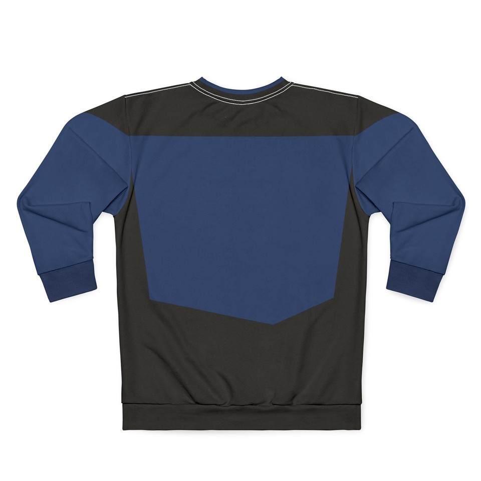 Star Trek Next Generation Blue Uniform Sweatshirt - Christmas Halloween ...
