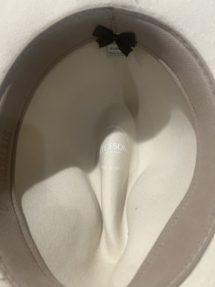 STETSON GUS CRUSHABLE WOOL COWBOY WESTERN HAT Size XL | eBay