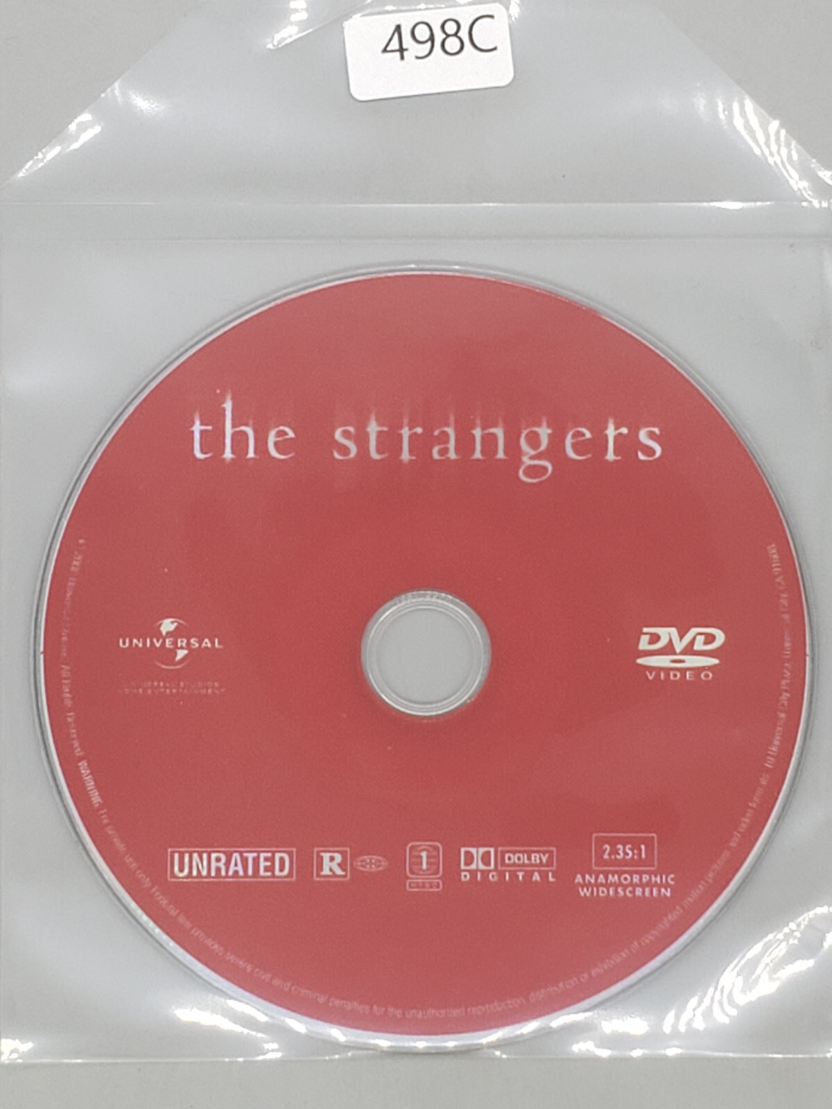 The Strangers (DVD, 2008) Disc Only No Tracking 25193330222| eBay