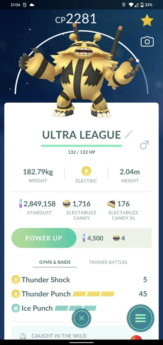 Electabuzz Evolution