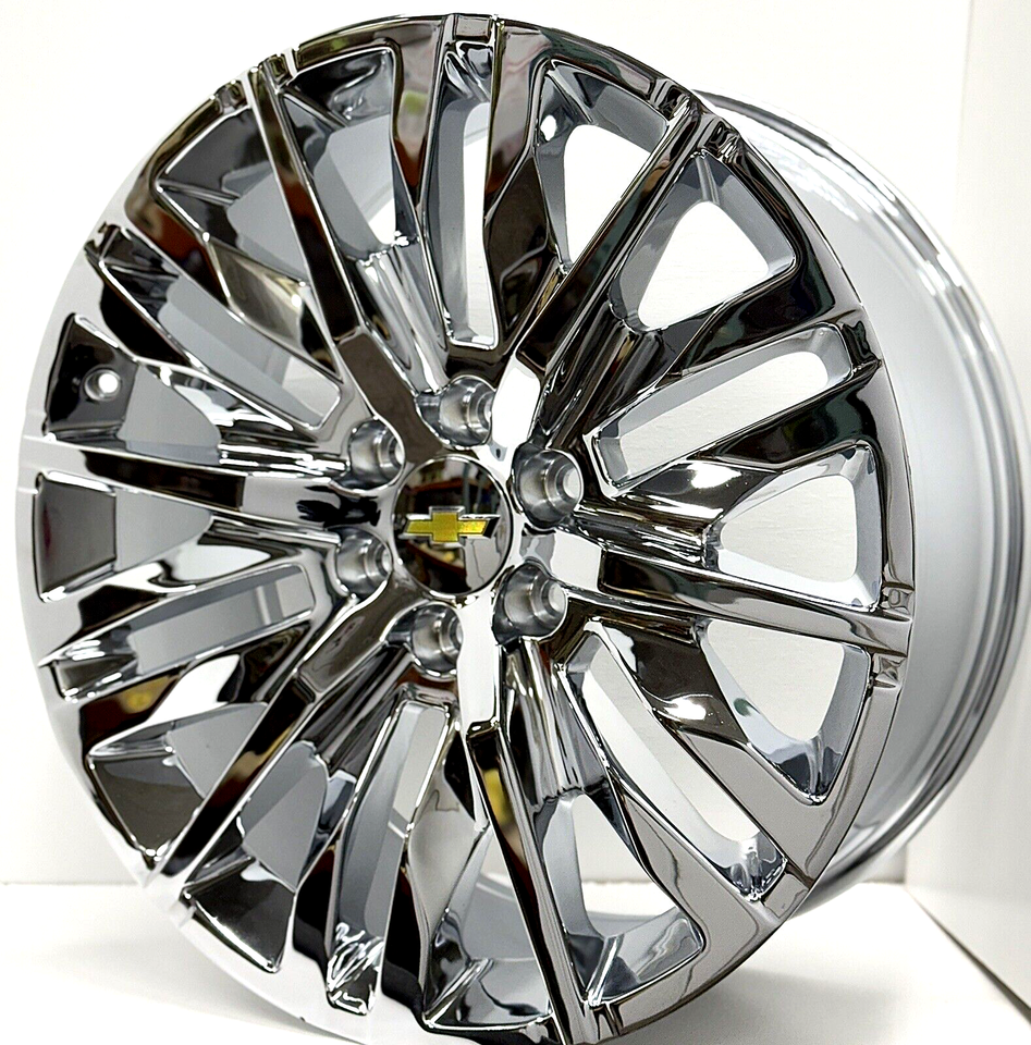2025 Chevy Silverado 6x5.5 24" Chrome SSI OE Replica 5921 High Country ...