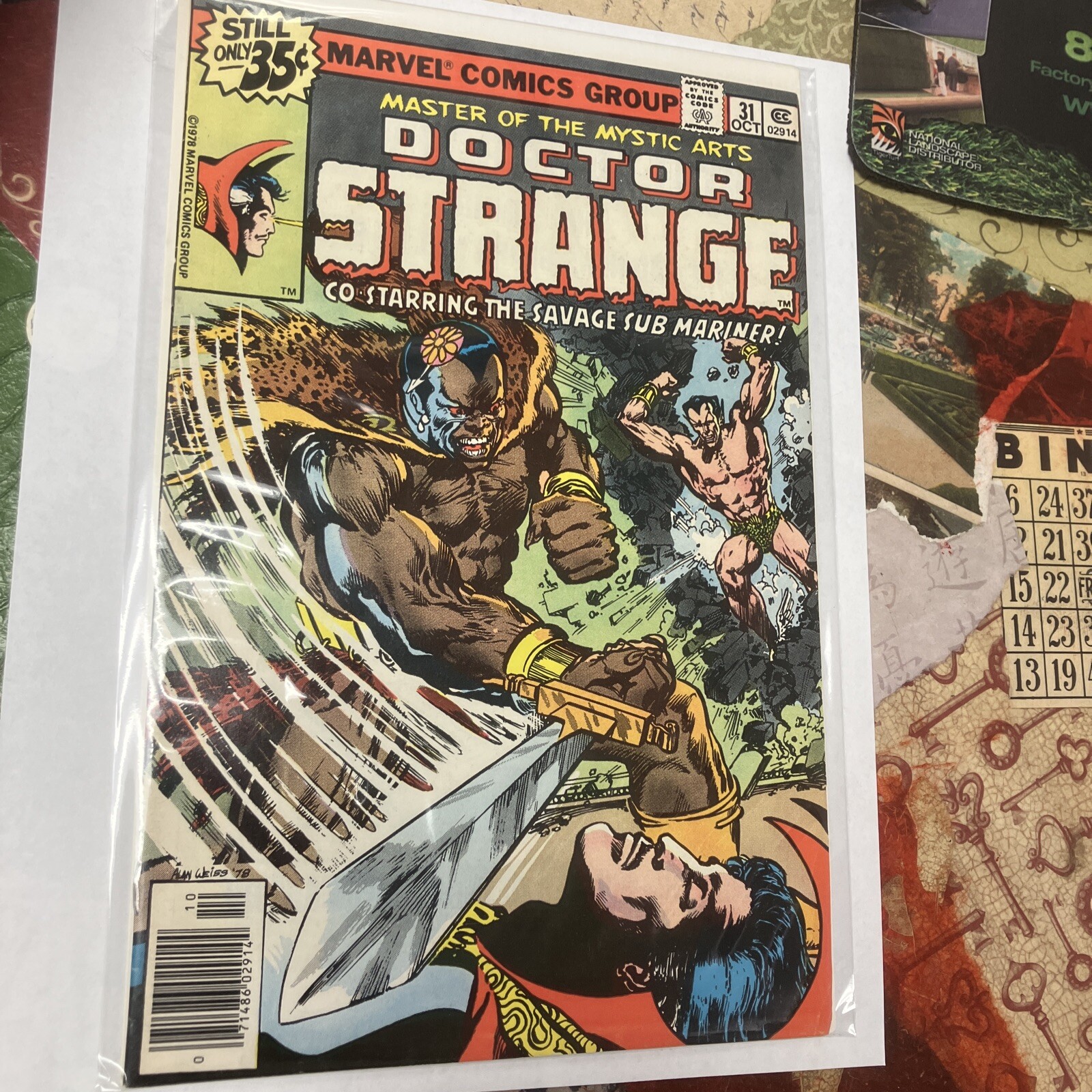 Doctor Strange Master of the Mystic Arts #31 1978 Marvel Comics Comic ...