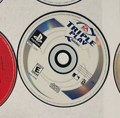 Triple Play Baseball PS1 PlayStation - Disc Only Tested | eBay