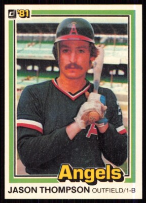 1981 Donruss Jason Thompson California Angels #293 | eBay