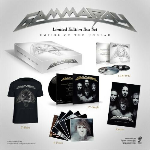 GAMMA RAY - EMPIRE OF THE UNDEAD BOXSET (CD+DVD+LP) 4029759093749| eBay