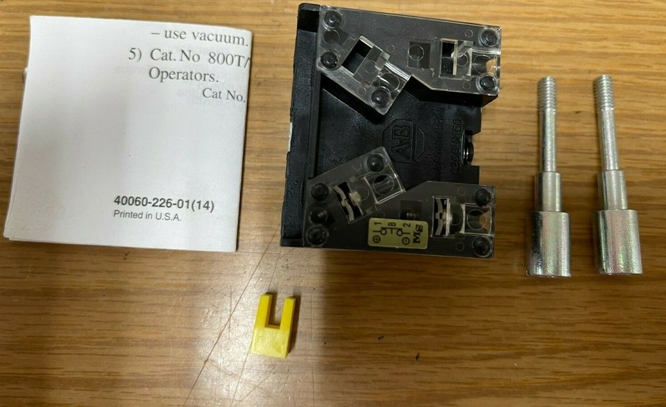 ALLEN BRADLEY SEALED CONTACT BLOCK REXEL ELECTRIC | eBay