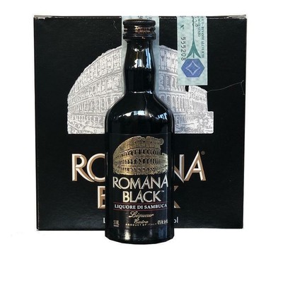SAMBUCA ROMAIN NOIR MIGNON MINIATURES 12 BOUTEILLES DE 5 ML | eBay