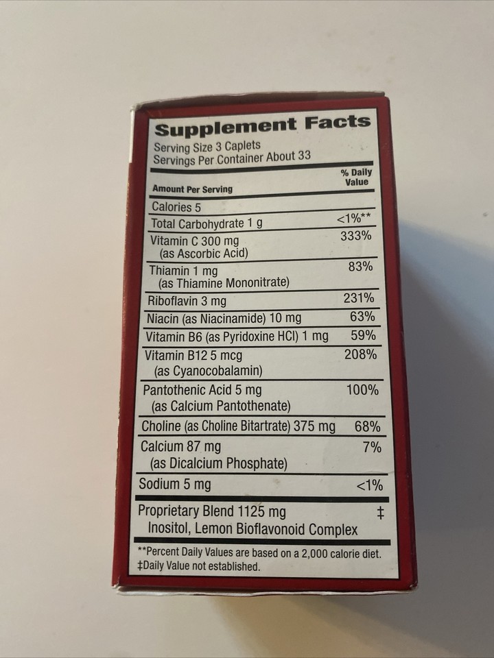 CVS Health Inner Ear Plus 100 CAPLETS Ear Ringing Compare to Lipo ...