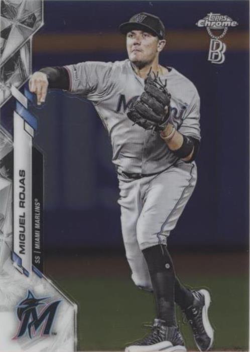 2020 Topps Chrome Ben Baller Edition - Miguel Rojas #105 for sale ...
