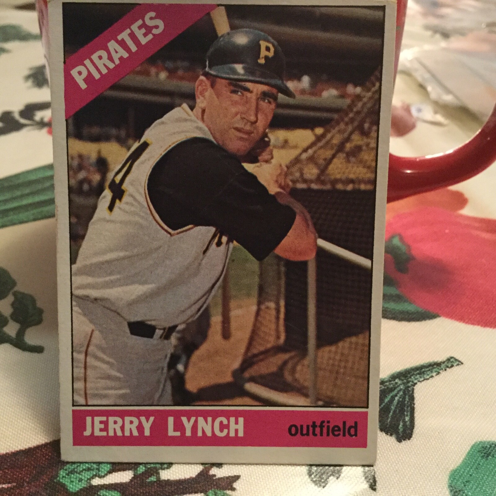 1966 Topps JERRY LYNCH Baseball Card PIRATES #182 | eBay