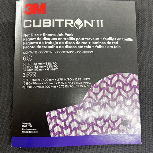 3M Cubitron II Net Disc + Sheets Job Pack - 6 Discs And 3 Sheets | eBay