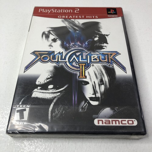 Soul Calibur 2 Greatest Hits Sealed NEW Sony PlayStation 2 PS2 GAME ...