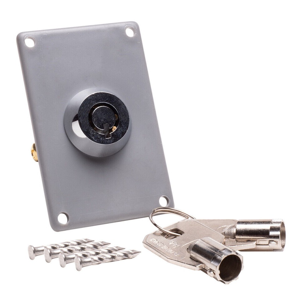 Garage Door Universal Metal Key Switch Cylinder 760CB 59LM All Models 2 ...