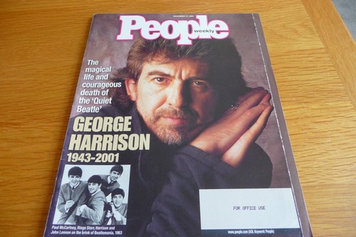 US PEOPLE MAGAZINE DEC 2001 DEATH OF GEORGE HARRISON BEATLES | eBay.de