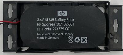 HP Smart Array 3.6V Ni-MH Battery Pack- 307132-001 | eBay