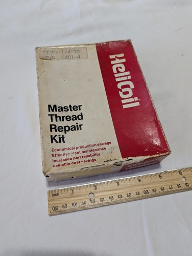 Helicoil Master Thread Repair Kit 1/4"-20 USA 5401-4 | eBay