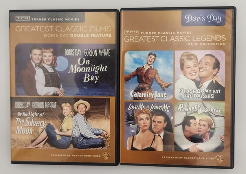 TCM GREATEST CLASSIC FILMS DORIS DAY DVD COLLECTION 6 MOVIES IN TWO ...