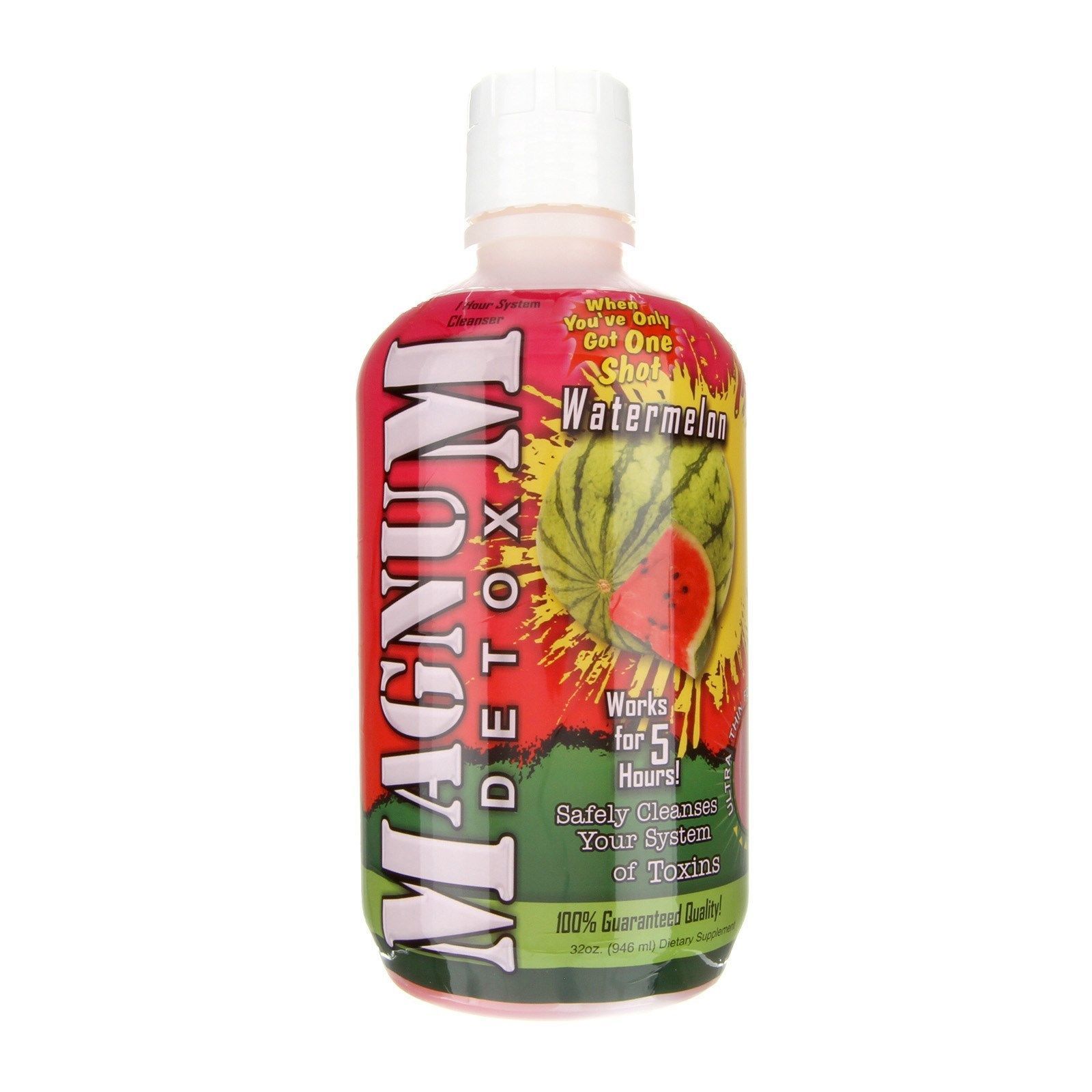 Magnum Detox 1 Hour Cleanse Drink- Watermelon 32 oz