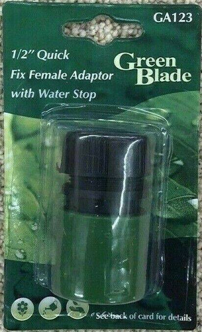Green Blade Branded 1/2" Quick Fix Garden Female Adaptor GA123 for sale ...