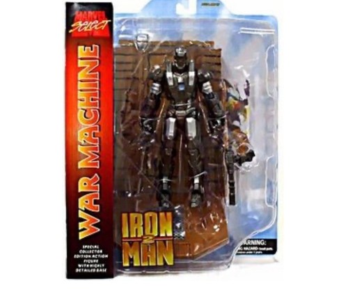 MARVEL SELECT IRON MAN 2 WAR MACHINE ACTION FIGURE New Sealed | eBay
