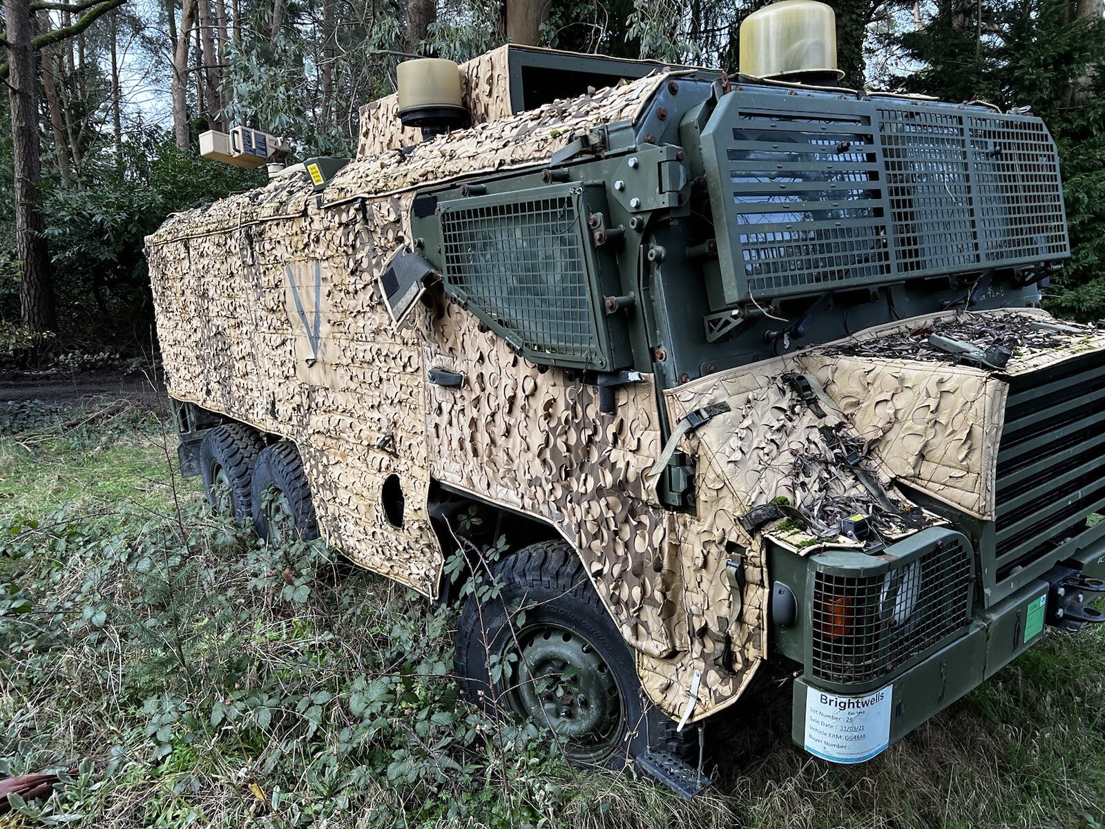 Pinzgauer Vector 6x6 Armoured Vehicle -listing for Wheel nut Only - See ...