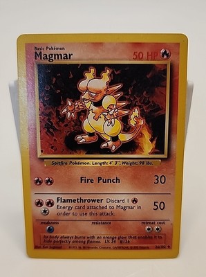 Magmar Base Set Pokemon TCG 36/102 Regular 1st Edition Uncommon | eBay