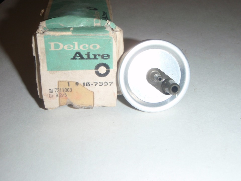 NOS GM DELCO Air Conditioning Vacuum Relay Valve 67 68 Chevrolet BelAir ...