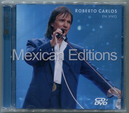 Roberto Carlos En Vivo Mexican Edition CD+DVD 886971870329 | eBay