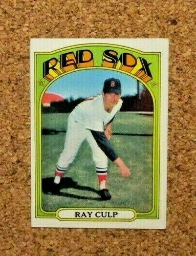 1972 Topps Baseball #2 Ray Culp (Boston Red Sox) | eBay