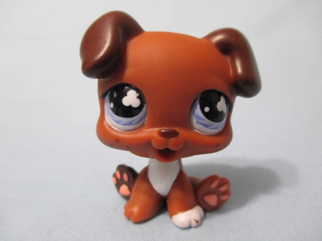 Original LPS Littlest Pet Shop PUPPY x 4 : #1706 + #657 + #143 + #760 ...