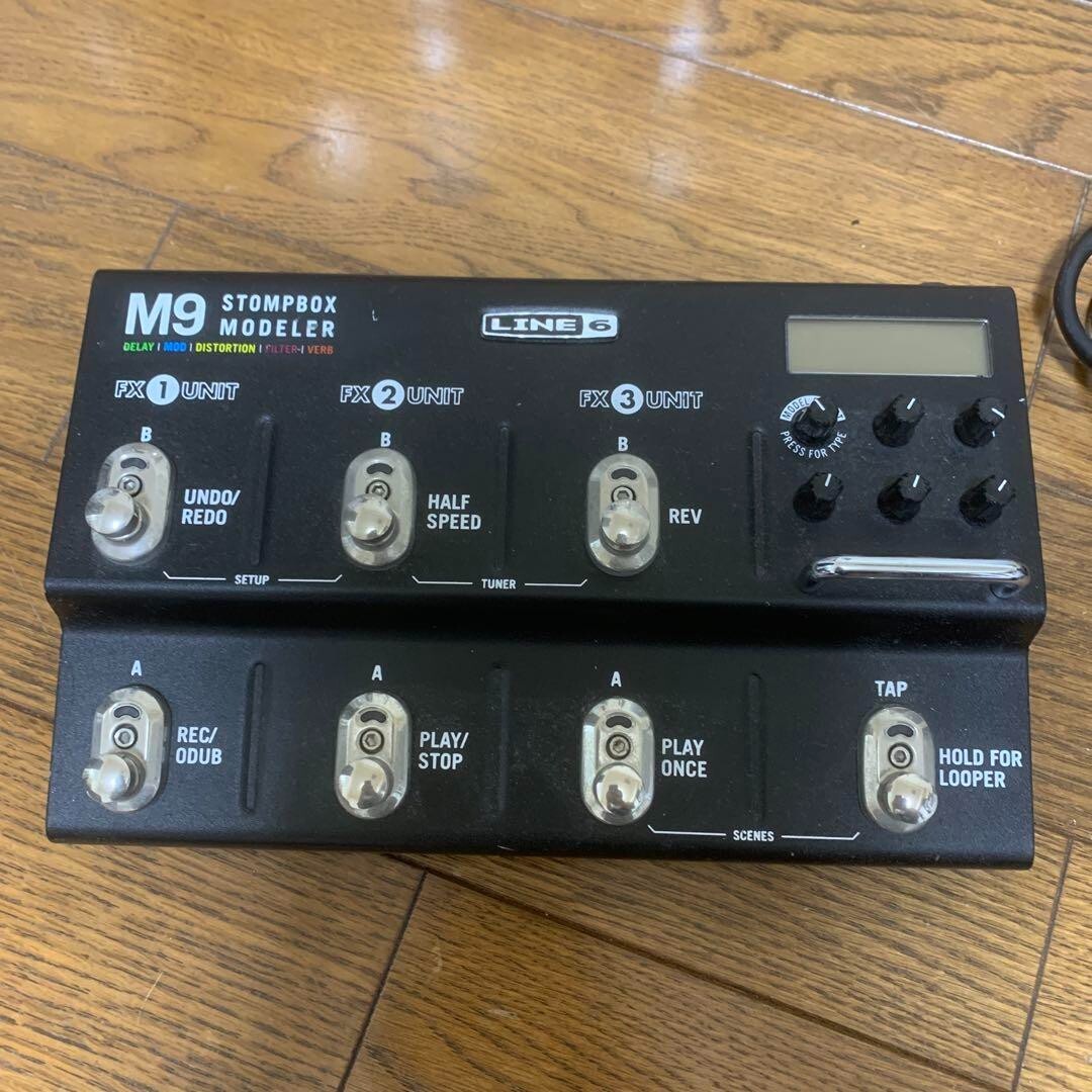 Used Line6 M9 Stomp box Modeler Multi-Effects Guitar Effect Pedal Japan ...