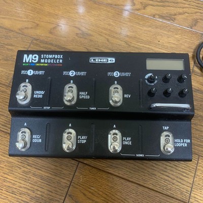 Used Line6 M9 Stomp box Modeler Multi-Effects Guitar Effect Pedal Japan ...