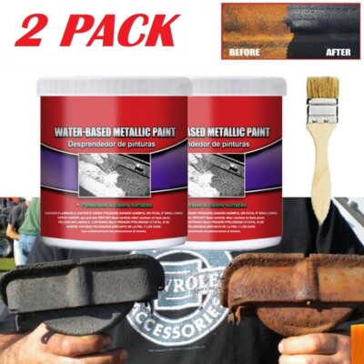 2 PACK Metal Rust Remover Water-based Metallic Rust Conversion Agent ...