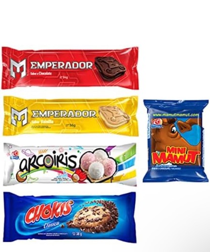 GAMESA PEKE PAKES SURTIDO 40 SMALL PACKS/ARCOIRIS/EMPERADOR/CHOKIS/MINI ...