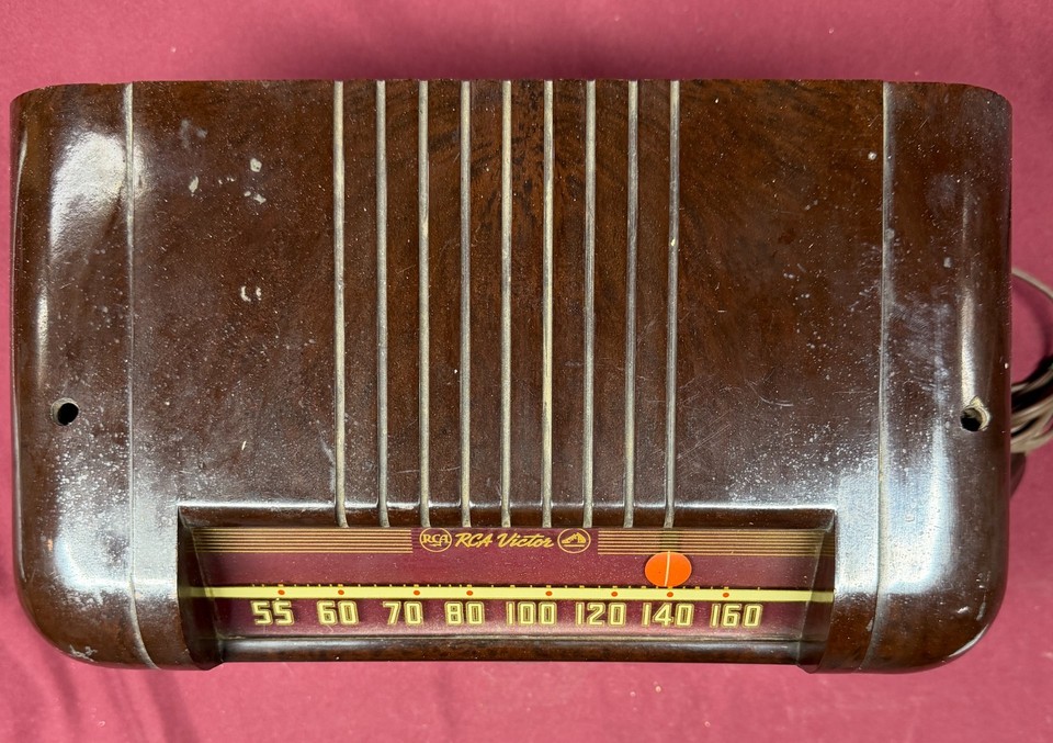 RCA Tube Radio Model 5X2 Brown - working | eBay