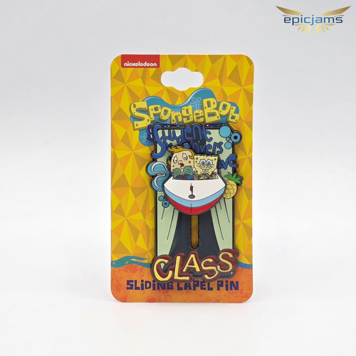 SpongeBob SquarePants Mrs. Puff's Boating School Sliding Enamel Pin | eBay