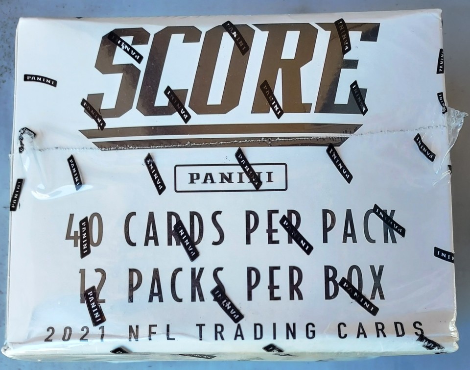 2021 Score Football Cello Fat Pack Box Sealed Lawrence Chase Waddle ...