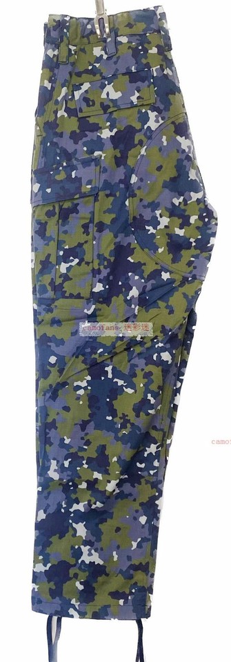 Original Romania Army Air Force M2017 Blue Green Camouflage Uniforms ...