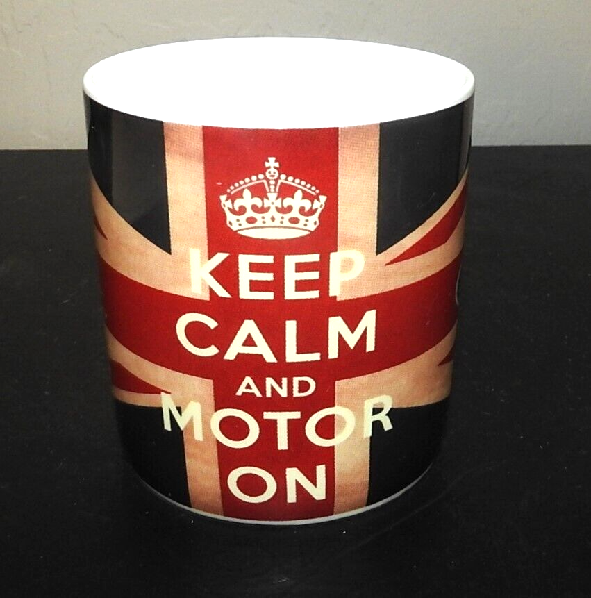 Jaguar & Land Rover Union Jack Coffee Mug Made In Britain Keep Calm And ...