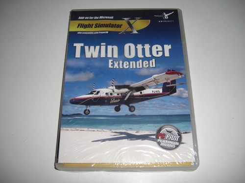TWIN OTTER Extended Pc DVD Rom Add-On Expansion Flight Simulator Sim X ...