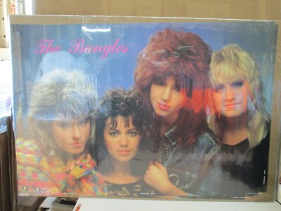 The Bangles rock n roll pop 1986 original Poster 17247 | eBay