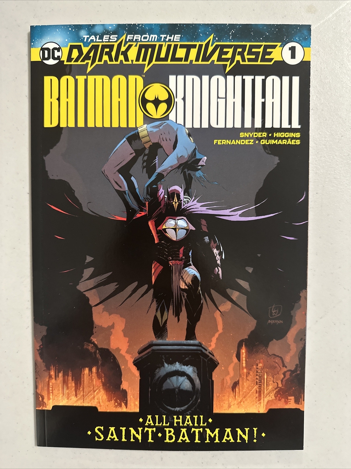 Tales From The Dark Multiverse Batman Knightfall #1 DC HIGH GRADE ...
